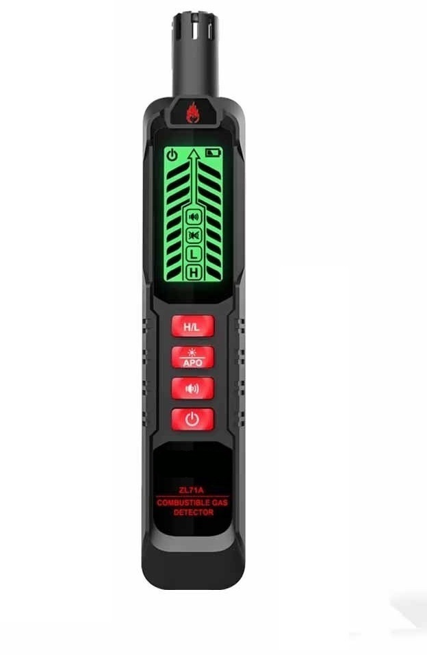 Combustible Gas Leak Detector Natural Flammable Alcohol LPG Methane ...