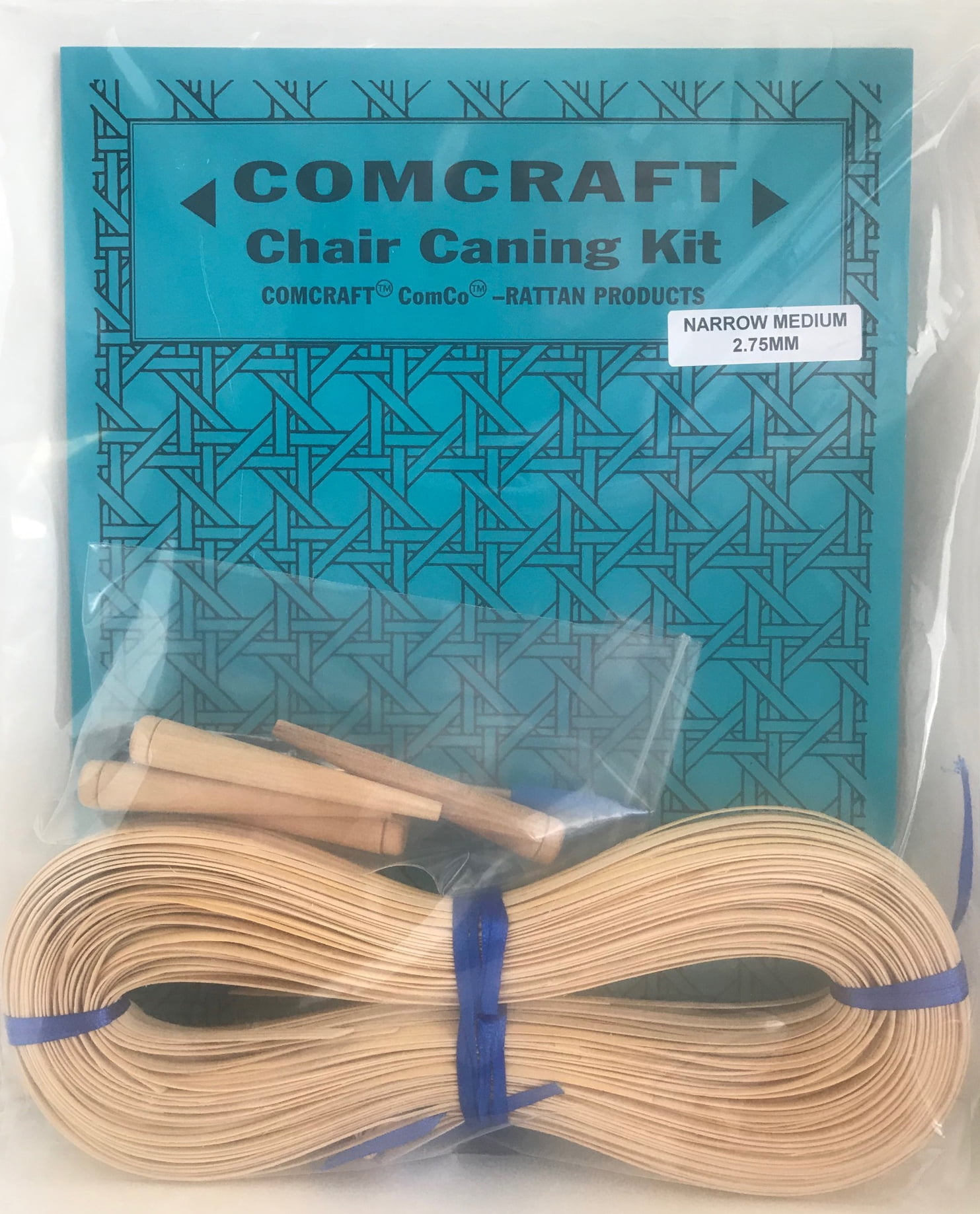 Comcraft Chair Caning Kit-Narrow Medium 2.75mm Cane - Walmart.com