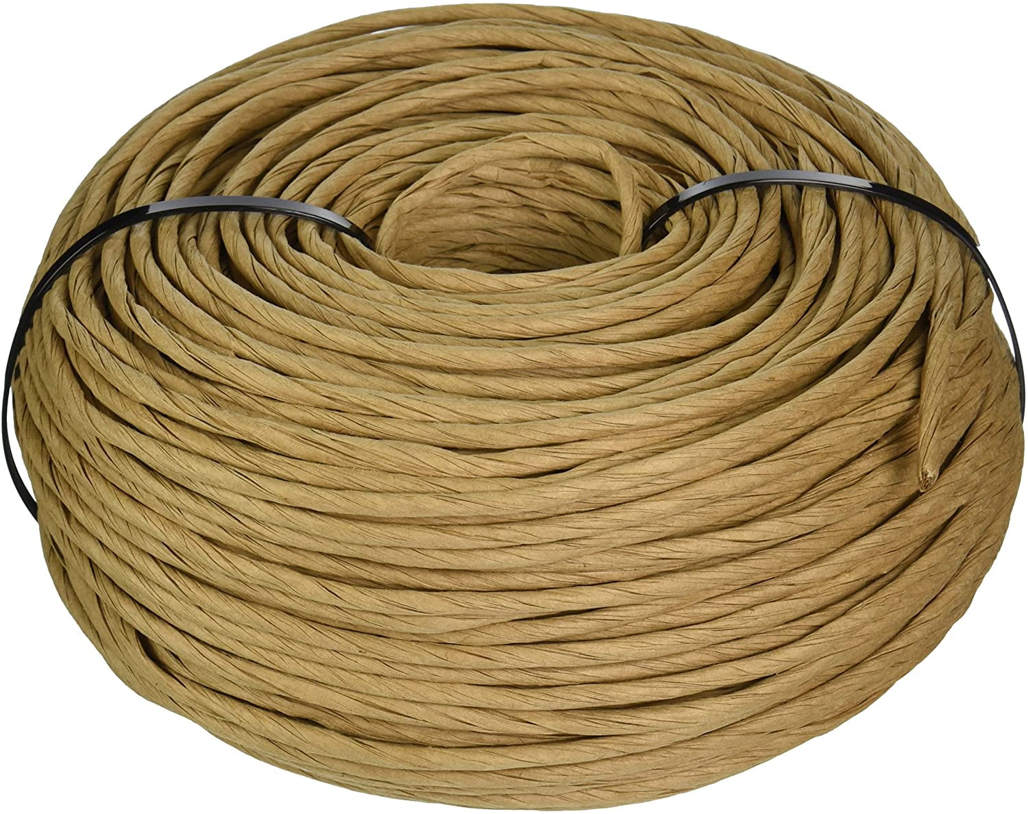 Kraft Brown Art Fiber Rush, 5/32" - Durable Paper Cord for Weaving ...
