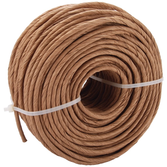Fibre Rush Paper Crafting Coil - 4.76mm, 2lb, Approximately 210', Kraft ...