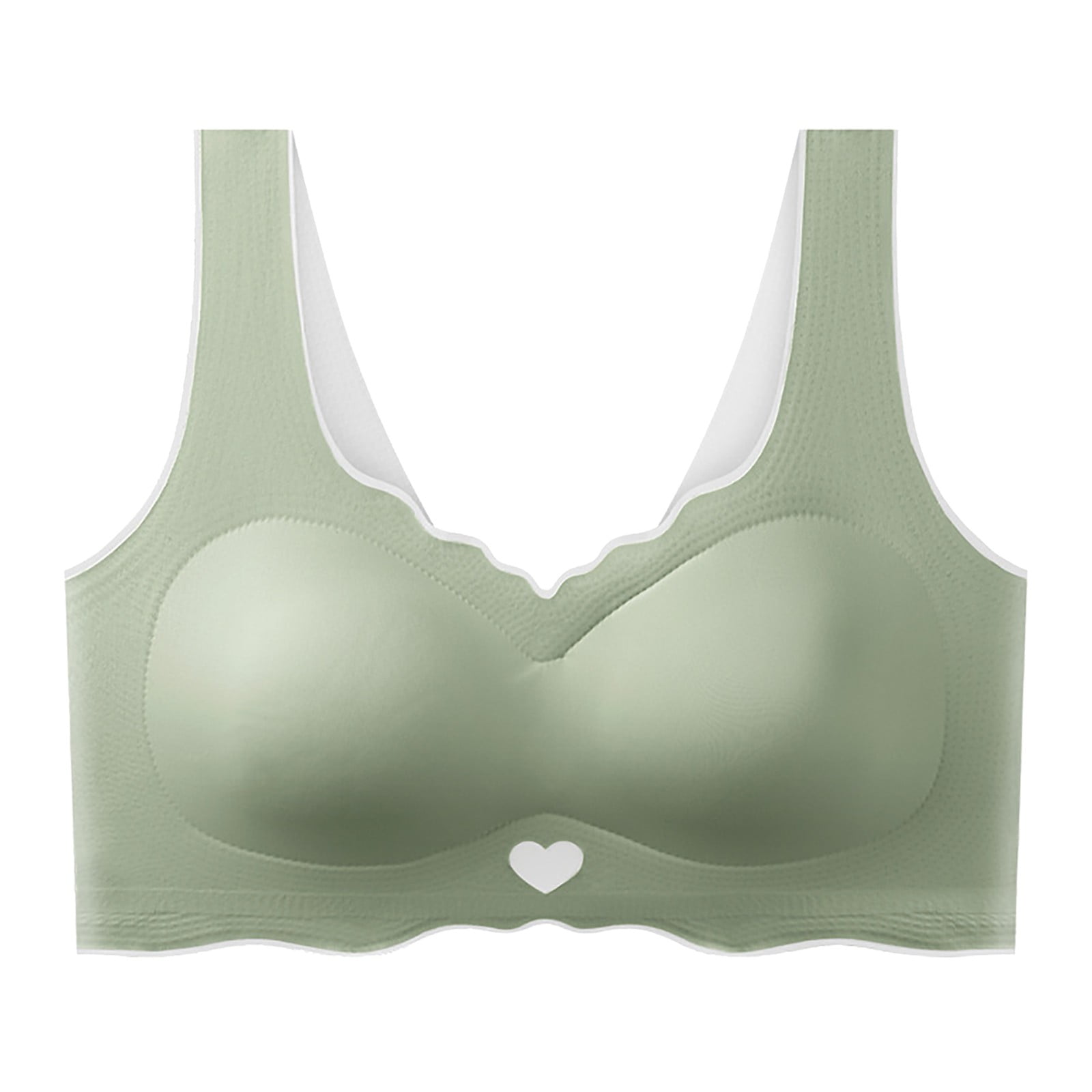 Comdrip Bras for Women No Underwire, Comfort Bra Everyday Bra V Neck ...