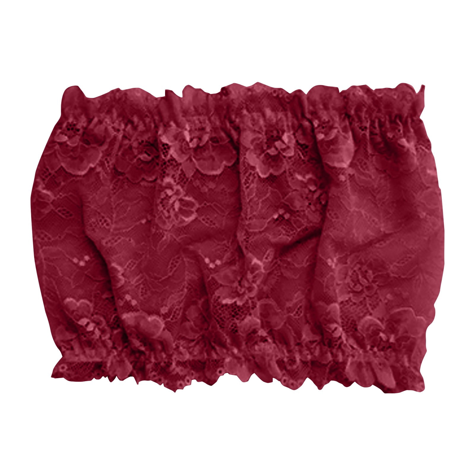Comdrip Lace Strapless Bra, Women Lace Tube Tops Panel Cover for ...