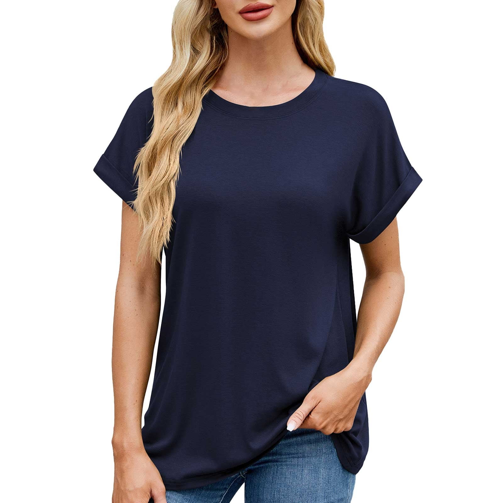Comdrip Oversized Tshirts for Women! Womens Oversized Tops Summer Short ...