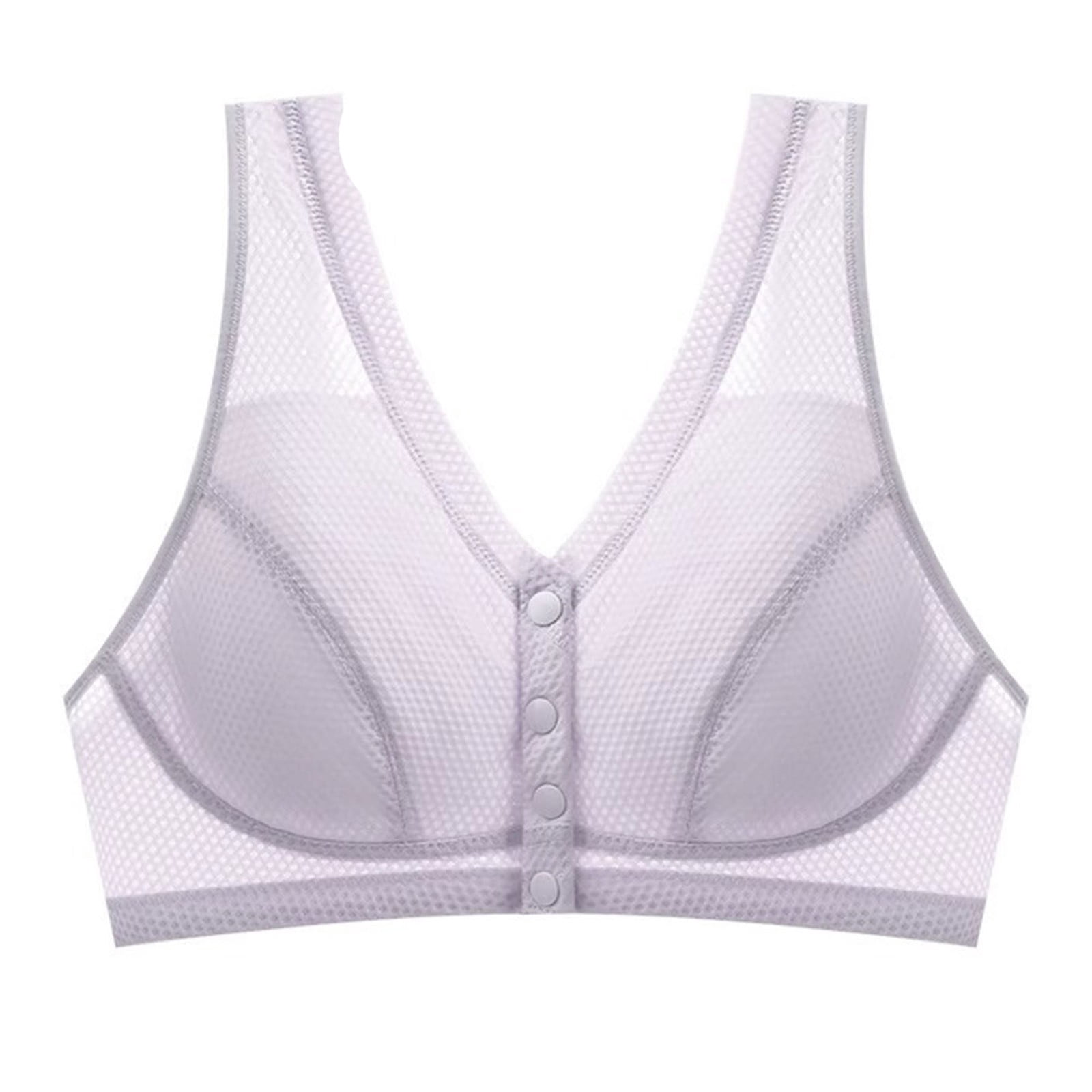 Comdrip Sports Bras for Women Large Bust, Thin and Plus Size Mom Bra ...