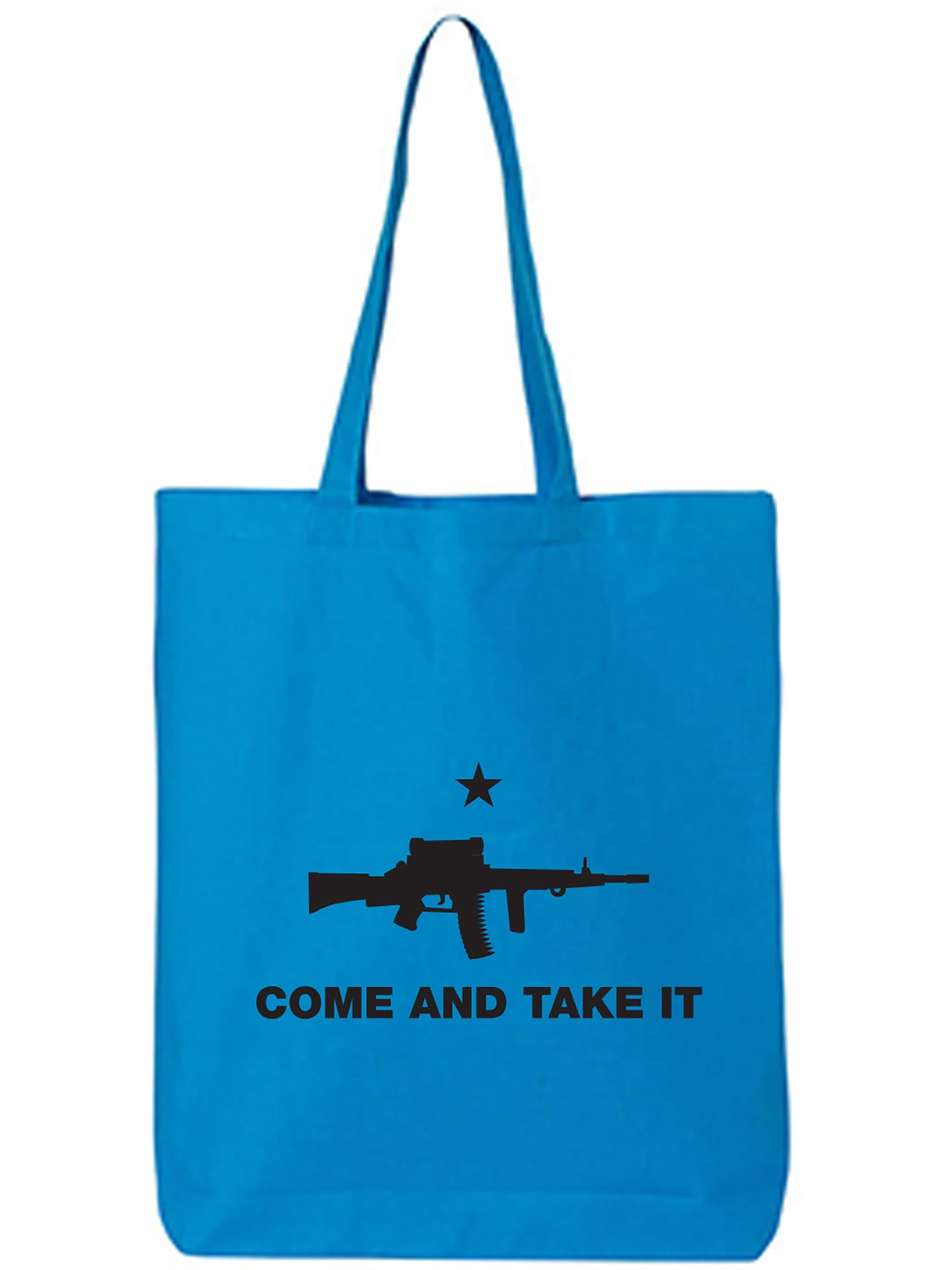 Come And Take It Cotton Canvas Tote Bag - Walmart.com