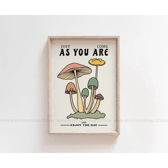 Come As You Are Poster, Retro Christian Print, Unframed Paper Poster ...