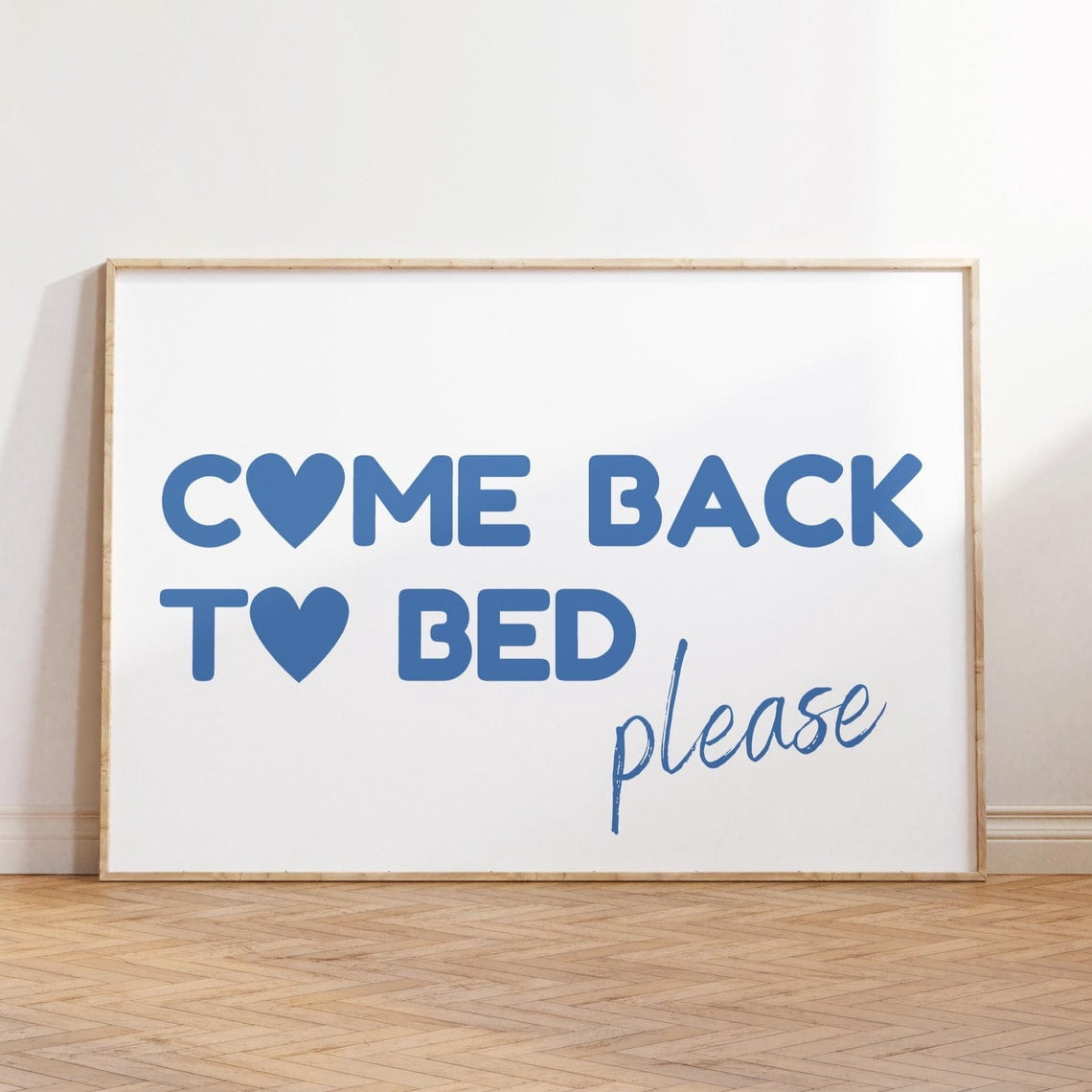 Come Back To Bed Print, Couples Wall Art, Quote Wall Art, Above Bed ...
