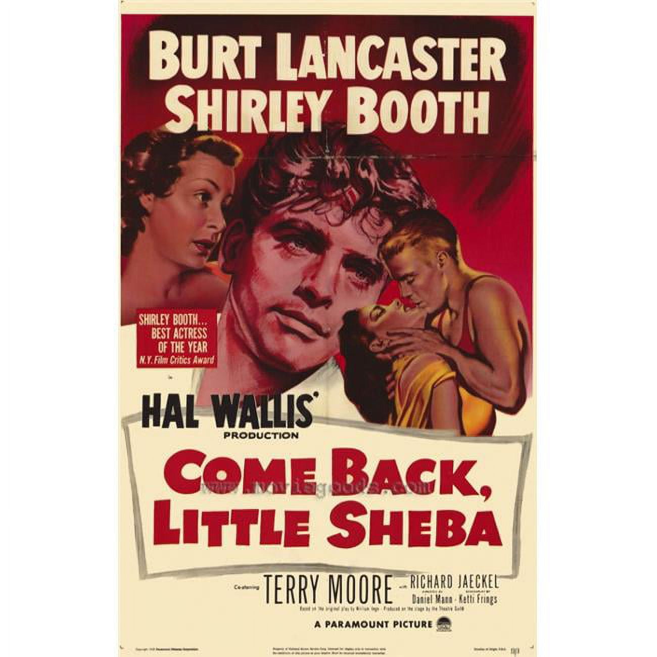 Come Back Little Sheba Movie Poster - 27 x 40 in. - Walmart.com
