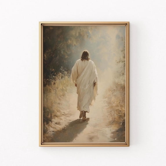 Come Follow Me-Jesus Christ Art--Savior-Jesus Wall Art-Christian Art ...