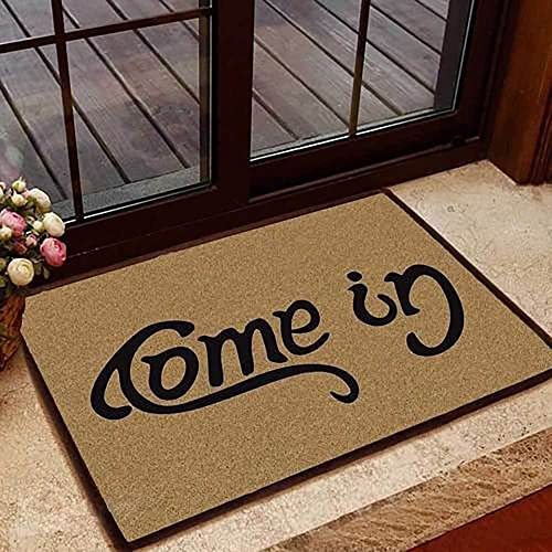 Come in Go Away Mats Funny Welcome Mat Porch Funny Doormat Home Decor ...