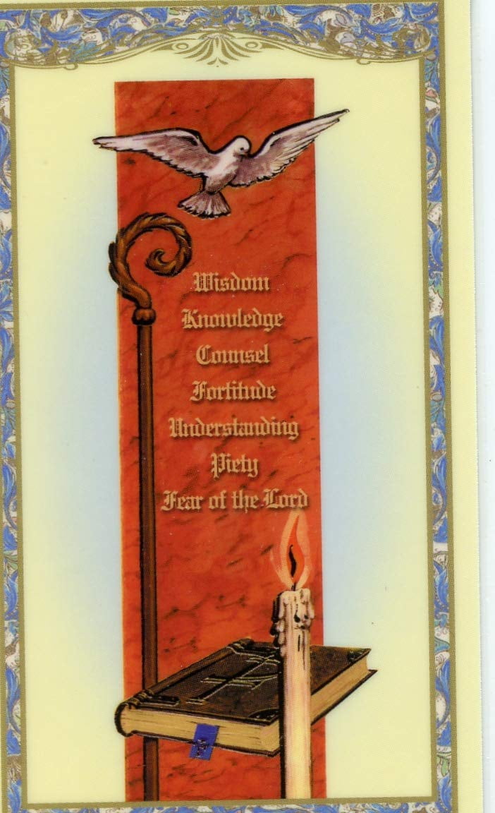 Come Holy Spirit holy card - laminated - Pack of 25 - Walmart.com