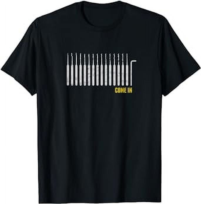 Come In Lock Picker Gift Lockpicking T-Shirt - Walmart.com