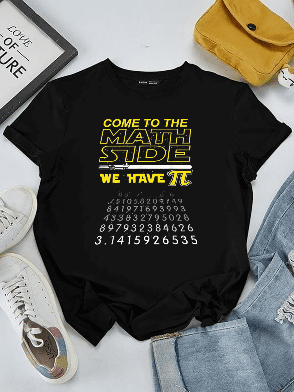 Come To The Math Side We Have Pi Funny Geek Nerd Teacher Unisex T-Shirt, up to Size 5XL ...
