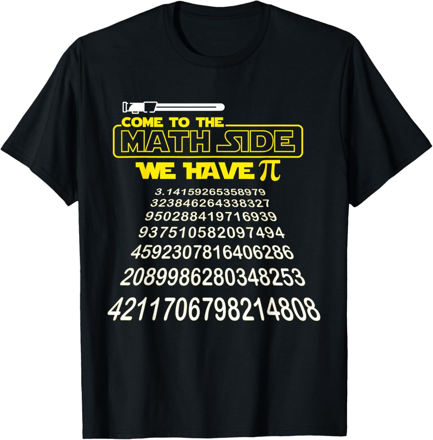Come To The Math Side We Have Pi Math Gift Pi Day Teacher T-Shirt ...