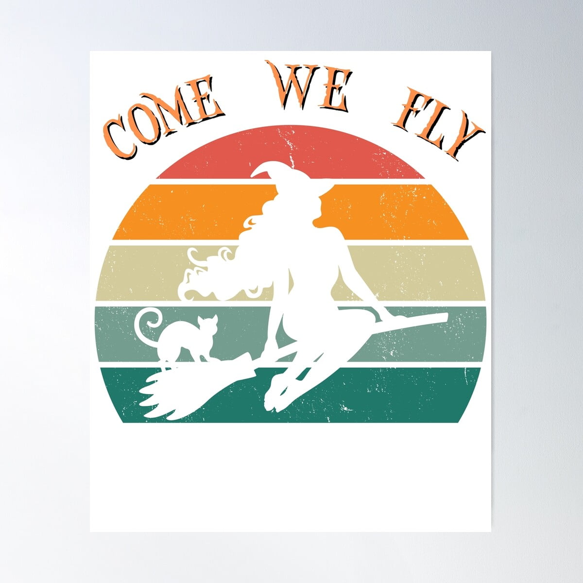 Come We Fly: Hocus Movie Inspired Vintage Witch Pocus Light Poster Wall ...