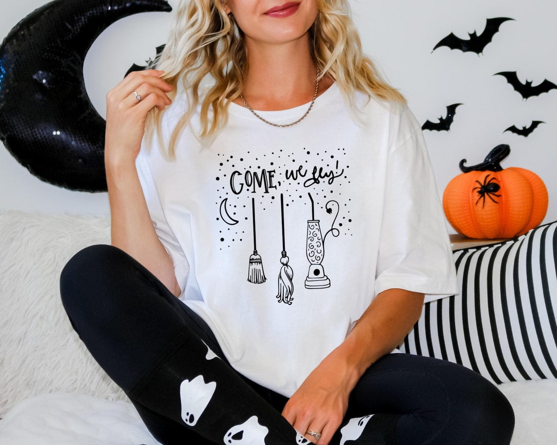 Come We Fly Shirt, 2025 Shirt, Sanderson Sisters, Hocus Shirt, Tee ...
