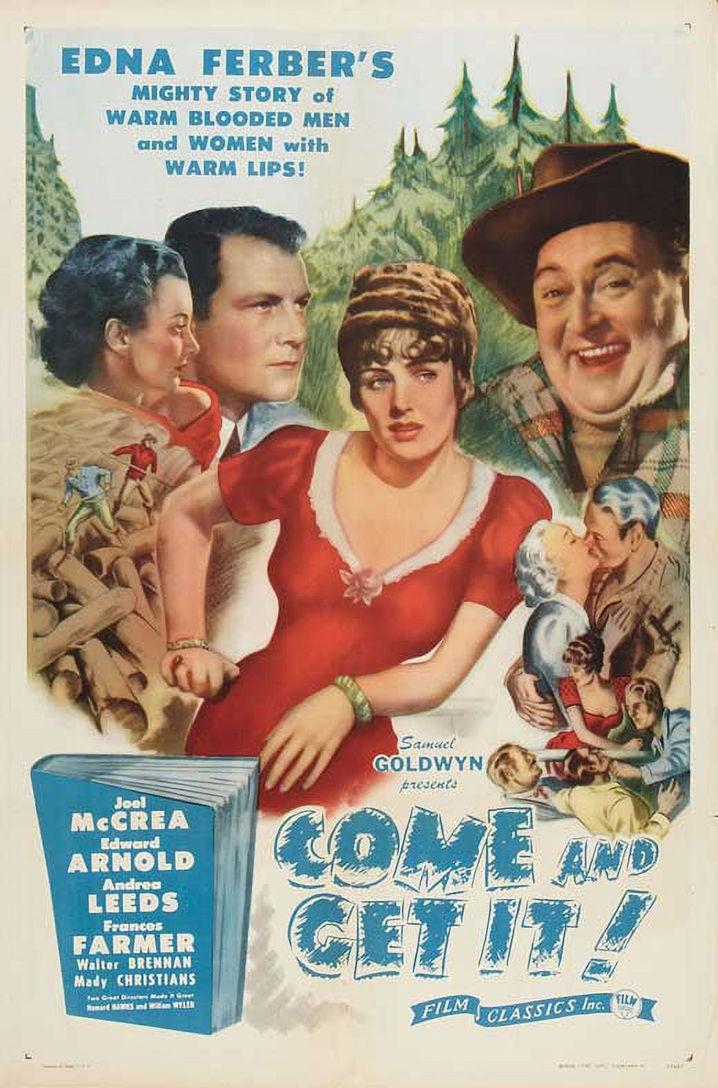 Come and Get It - movie POSTER (Style A) (11" x 17") (1936) - Walmart.com