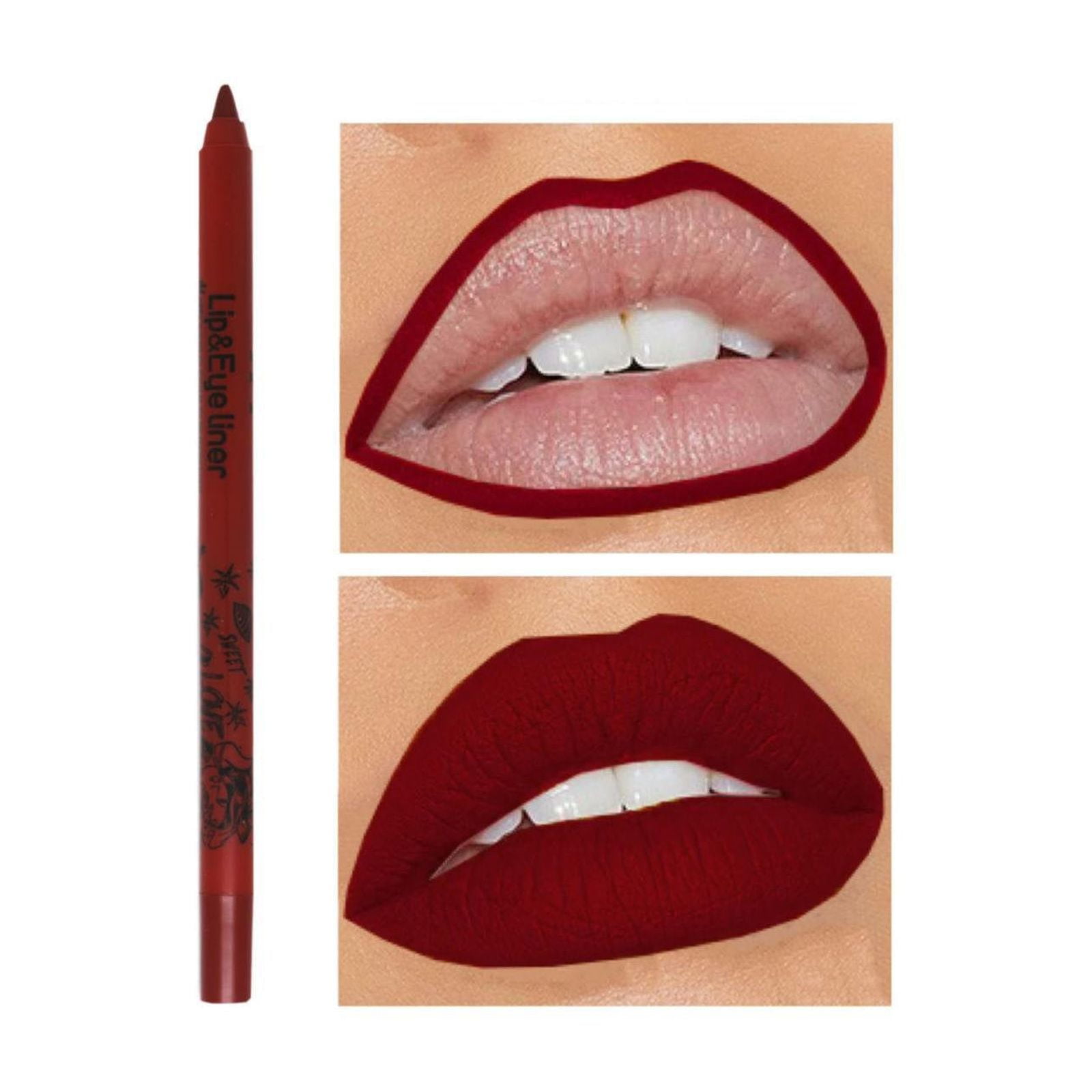 Come on！ Sujito Lipstick 20 Colors Of Lip Liner Lipstick Pen Not Easy ...