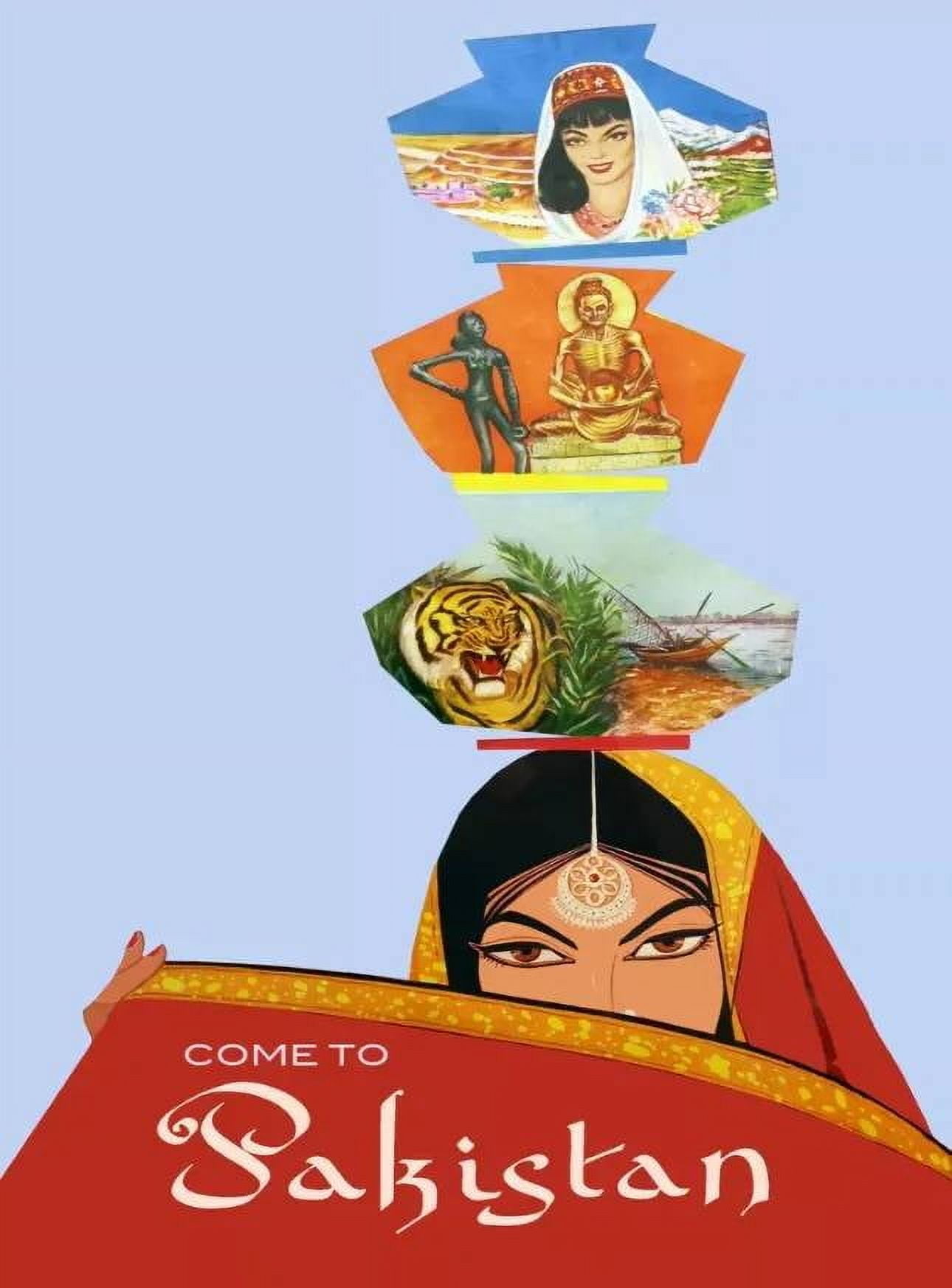 .Come to Pakistan Travel POSTER.Office.Home room Decoration.Graphic ...