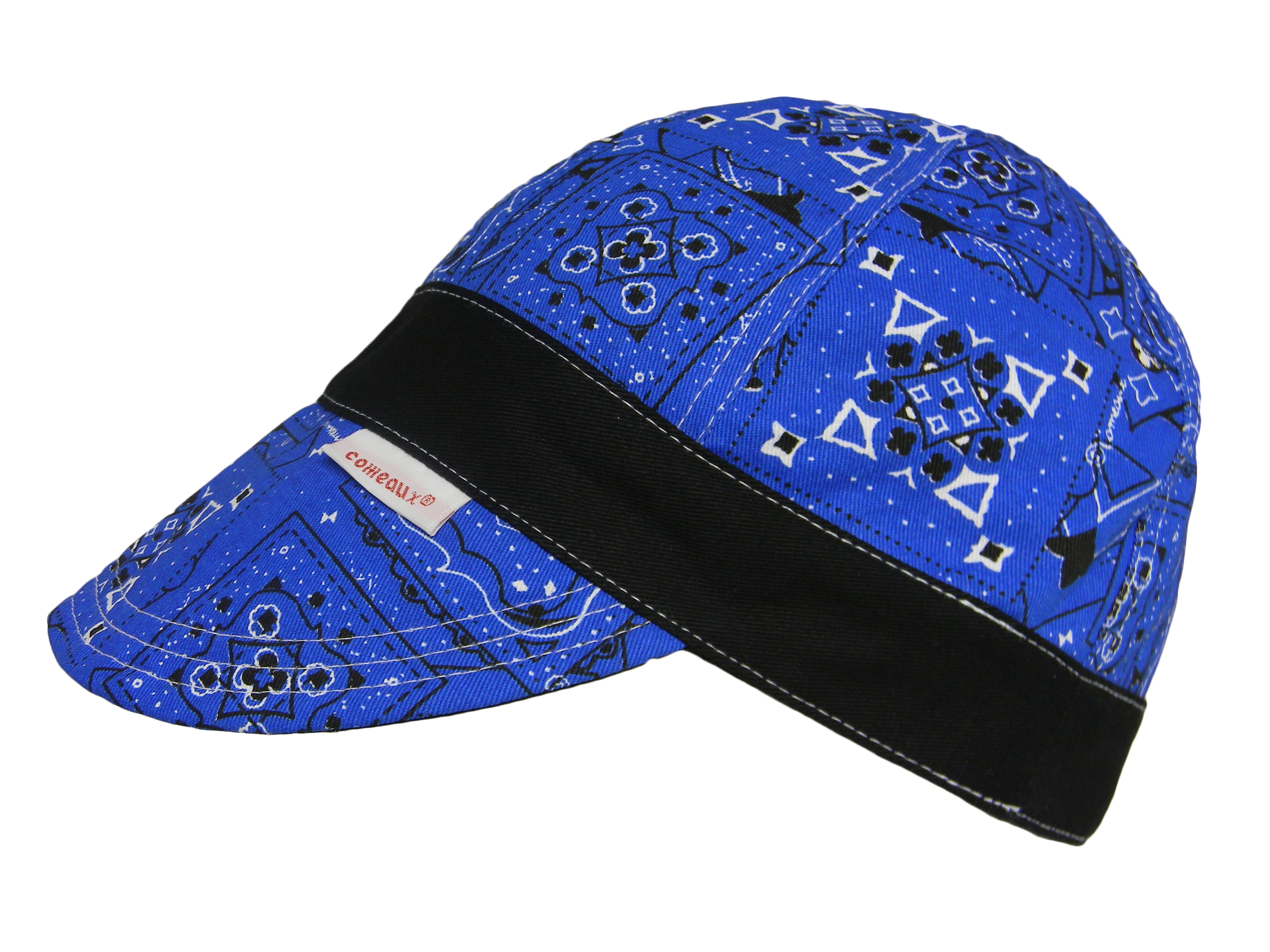 Comeaux Caps Reversible Welders Cap Blue Bandana Size 7 1/8 - Walmart.com