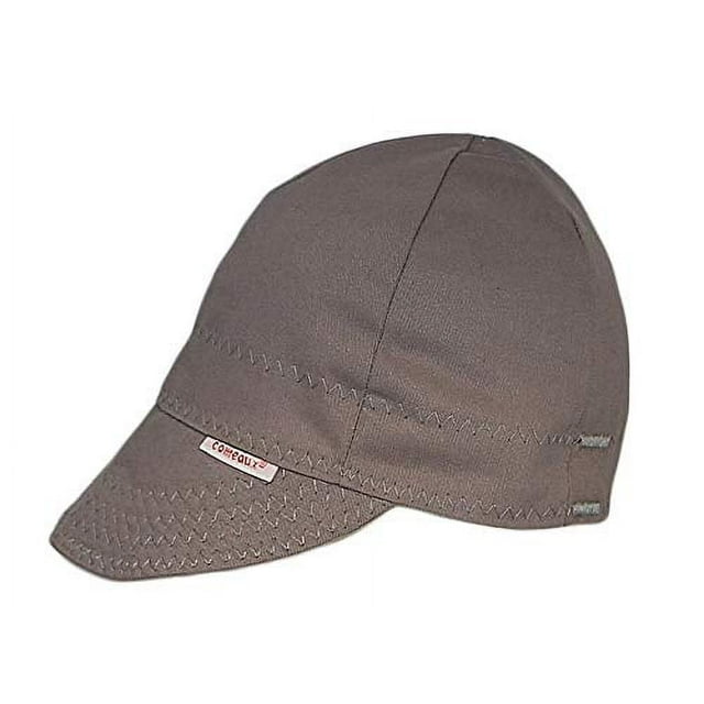Comeaux Caps Reversible Welding Cap Solid grey Size 8 - Walmart.com