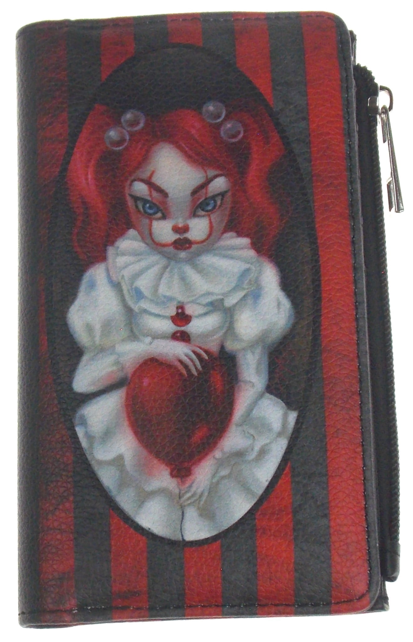 Comeco Clown Girl Colored Book Wallet - Walmart.com
