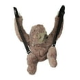 Comeco Sleepyville Critters Lifelike Furry Plush Sloth Mini-Backpack ...