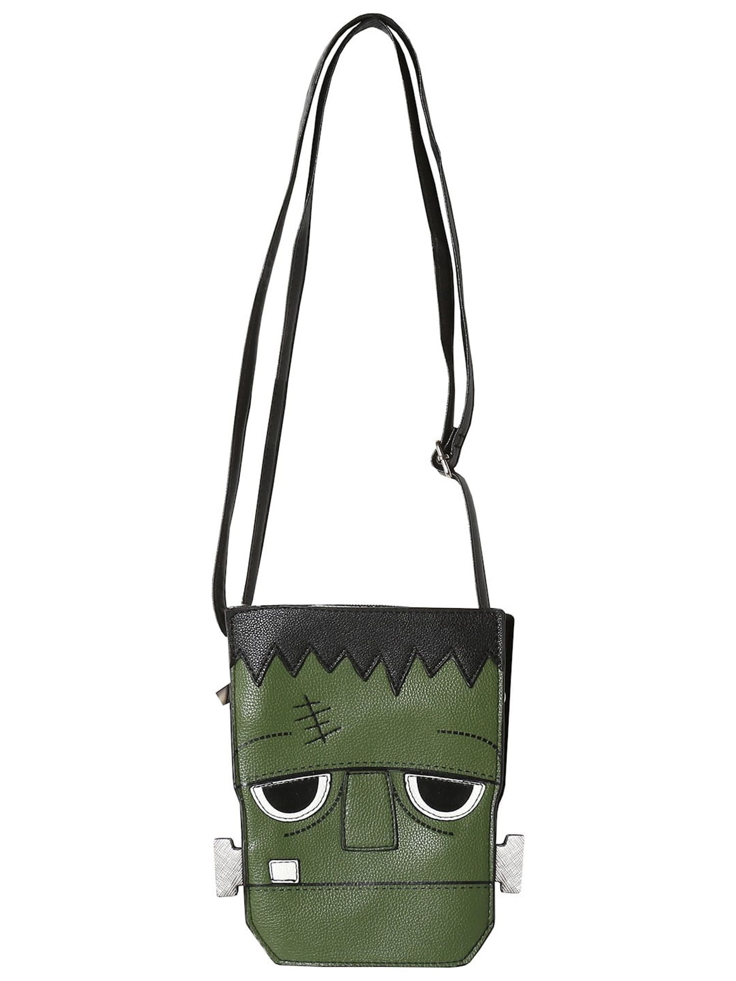 Comeco Women's Frankenstein's Monster Shoulder Bag Purse - Halloween ...