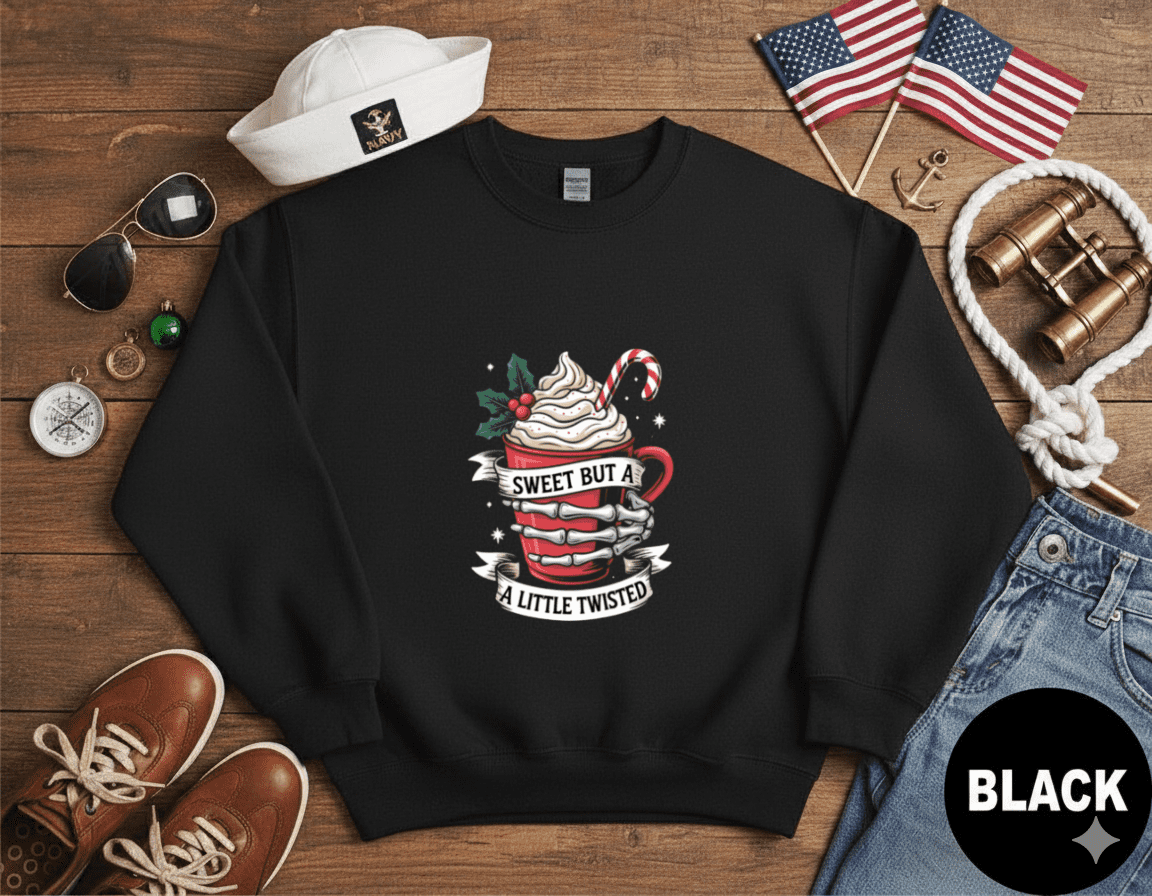 Comedic Candy Cane Skeleton Festive Holiday Fun Celebration Cheer ...