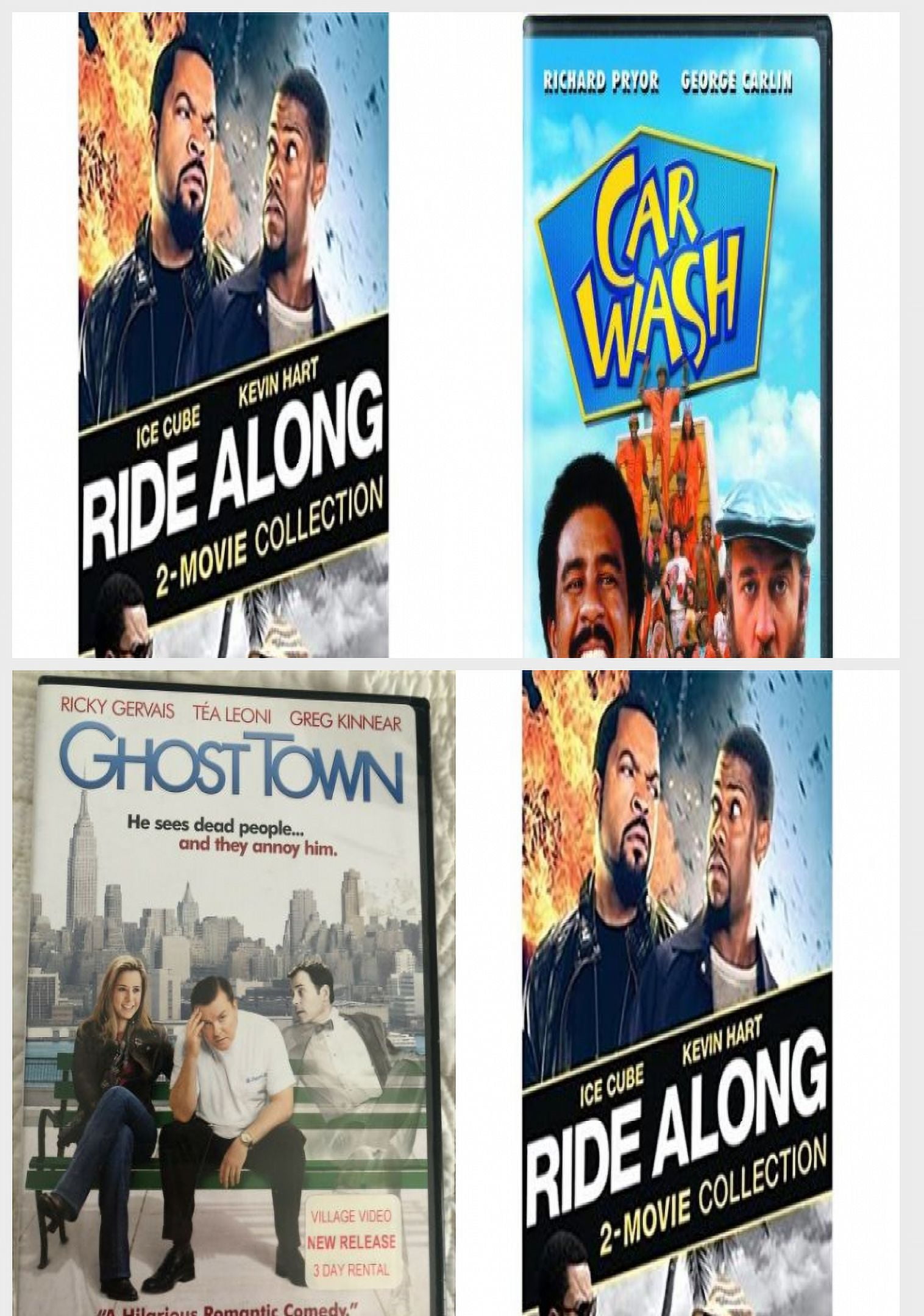 Comedy 4 Pack DVD Bundle: 2 Movies: Ride Along 2-Movie Collection, Car ... Comedy 4 Pack DVD Bundle: 2 Movies: Ride Along 2-Movie Collection, Car ...