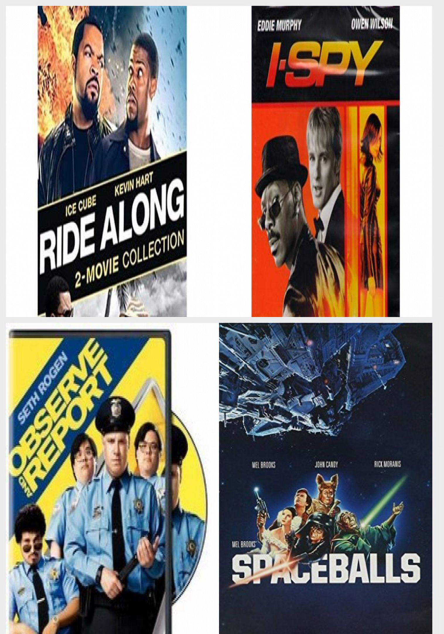 Comedy 4 Pack DVD Bundle: 2 Movies: Ride Along 2-Movie Collection, I ...