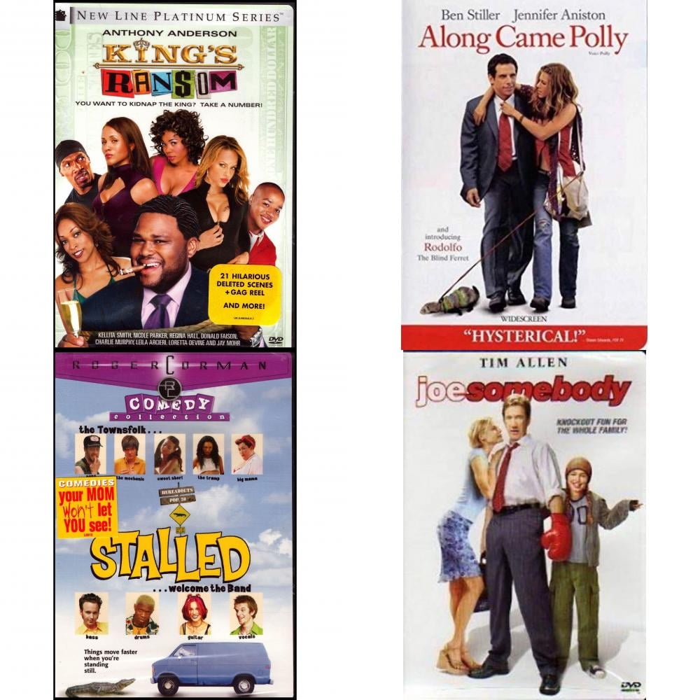 Comedy 4 Pack DVD Bundle: King's Ransom WS : Along Came Polly ...