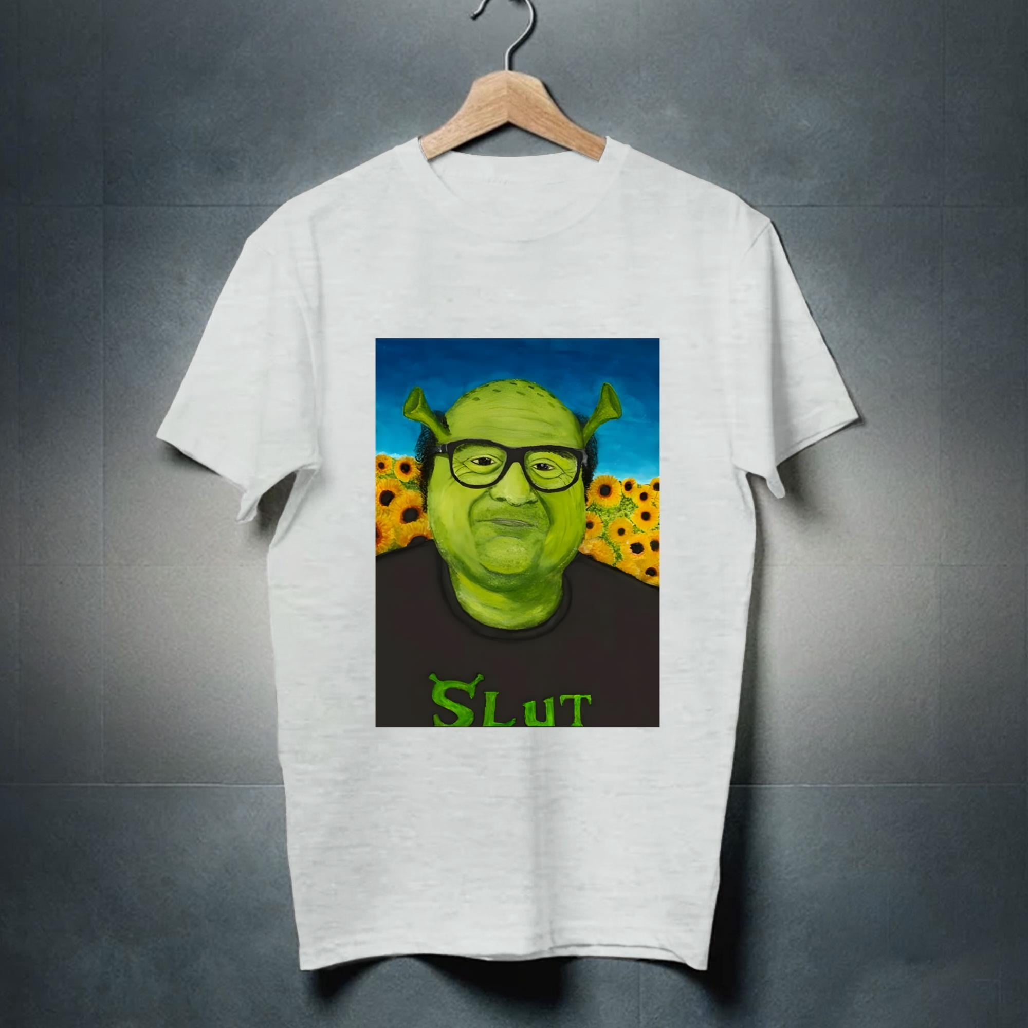 Comedy Actor Graphic Crewneck Tee, Shrek Inspired Humor Shirt - Walmart.com