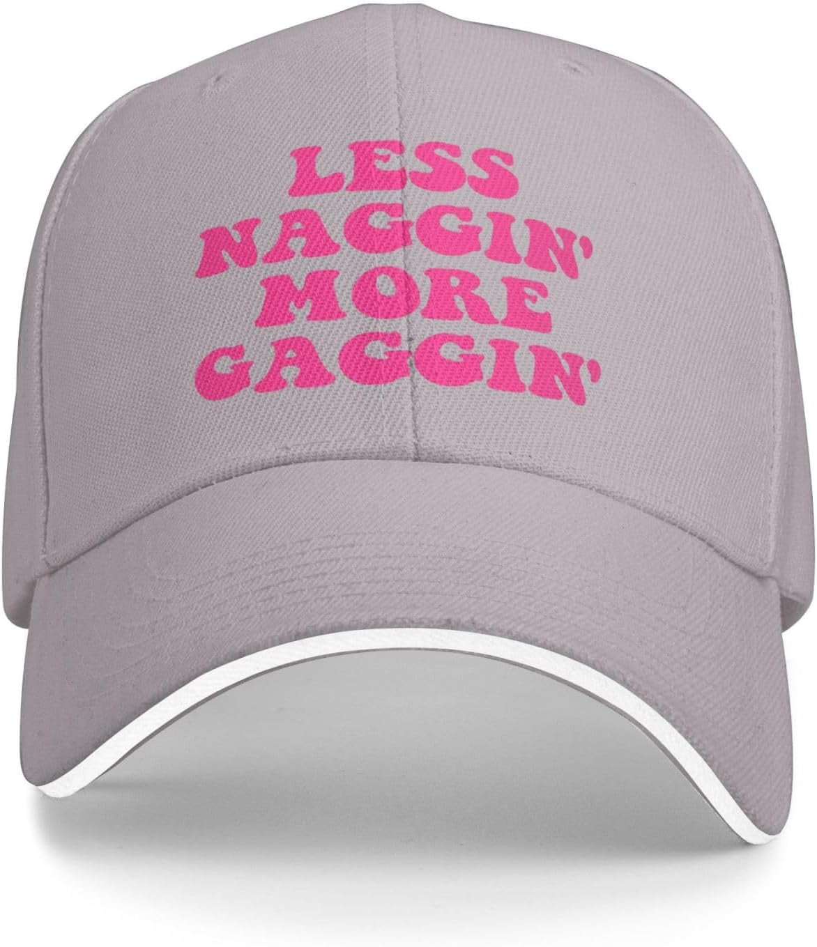 Comedy Baseball Cap – Less Naggin, More Gaggin Style - Walmart.com