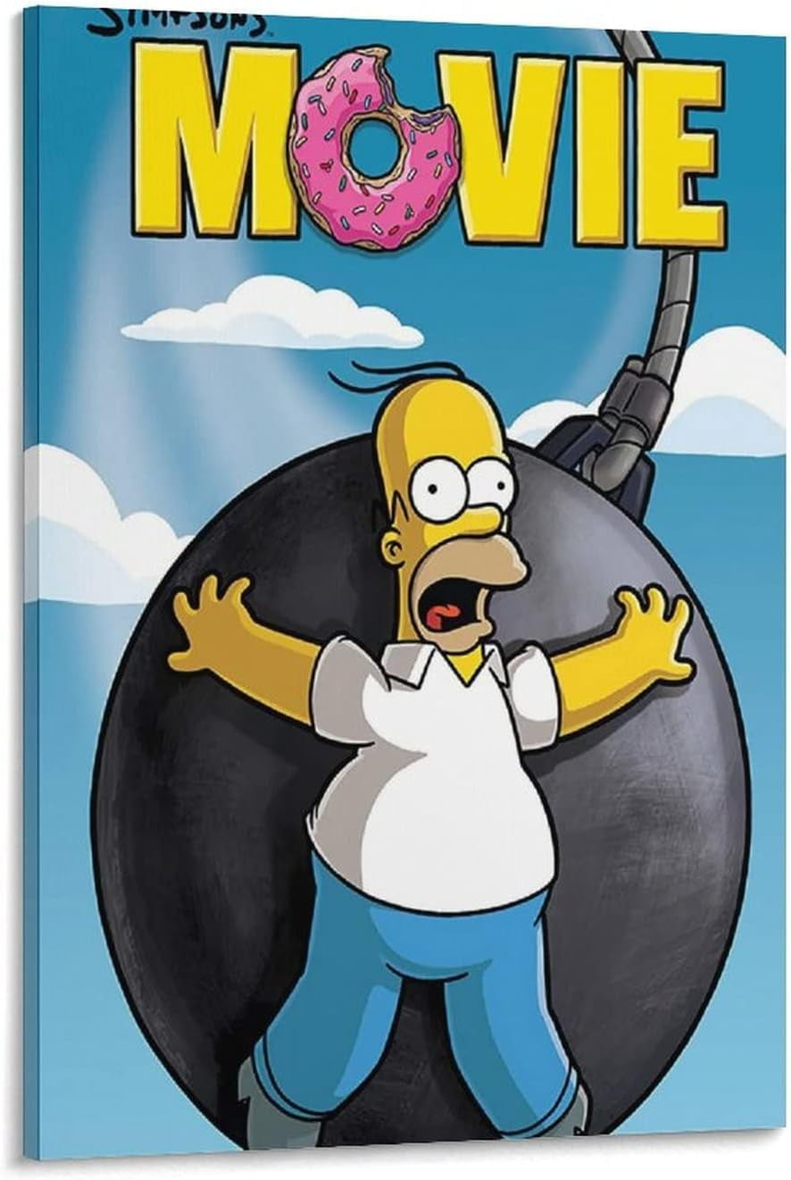 Comedy Cartoon Diamond Art Kits for Adults Beginners The Simpsons ...