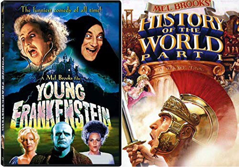 Comedy Classics by Mel Brooks' 2-Movie Masterpiece Collection: Young Frankenstein & History of ...