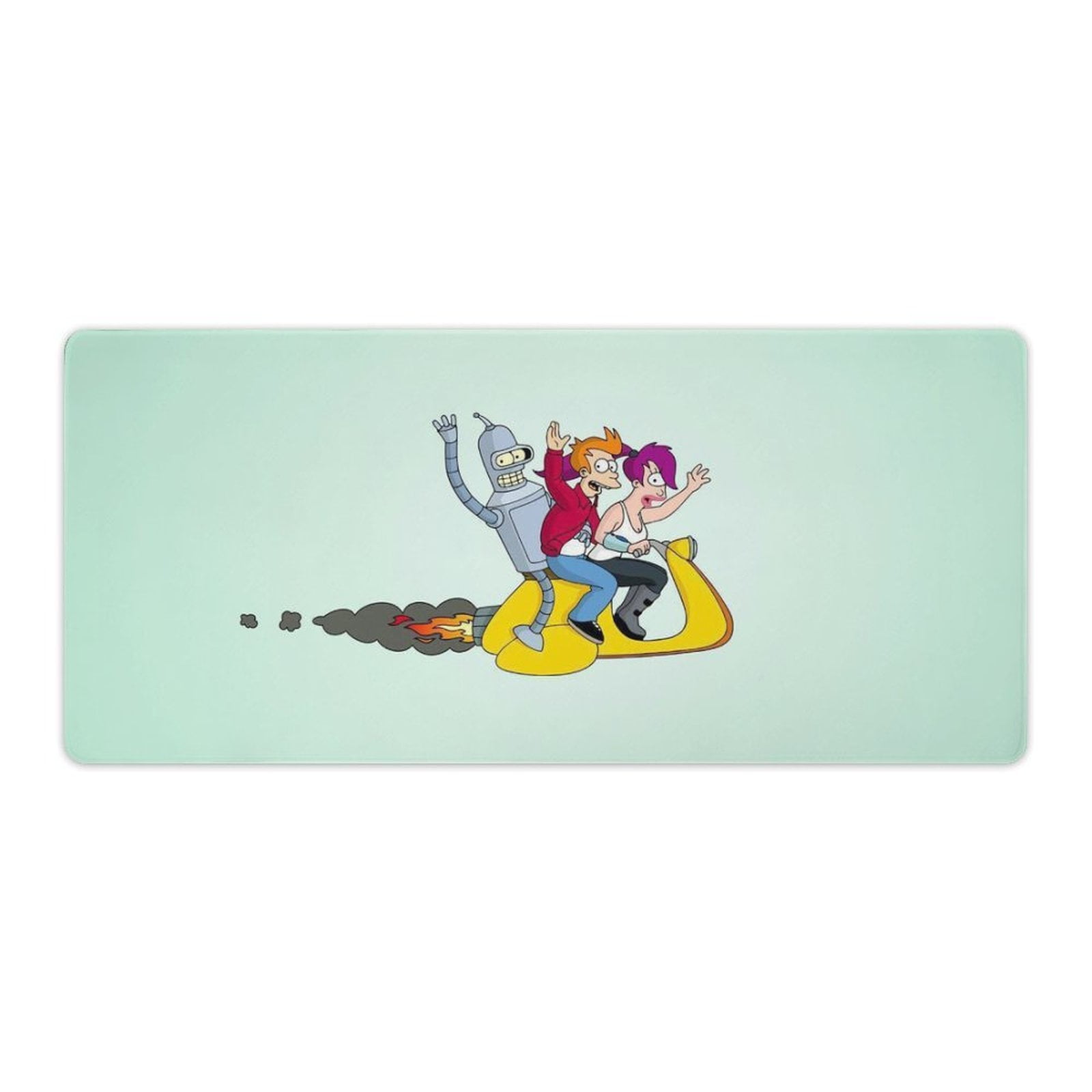 Comedy Futurama Mouse Pad No-sliped Large Mousepad Extended Gaming Desk ...