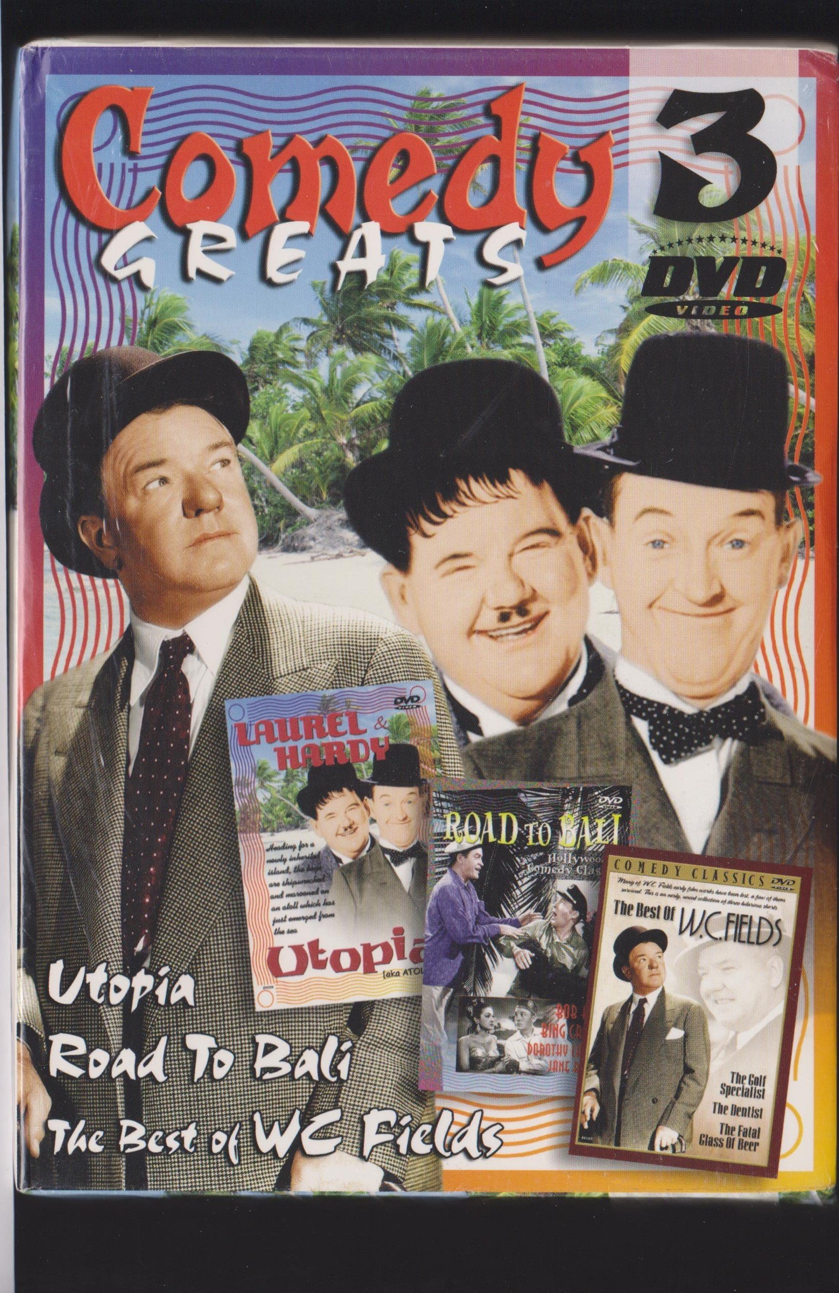 Comedy Greats: The Best of WC Fields / Utopia / The Road to Bali [DVD ...
