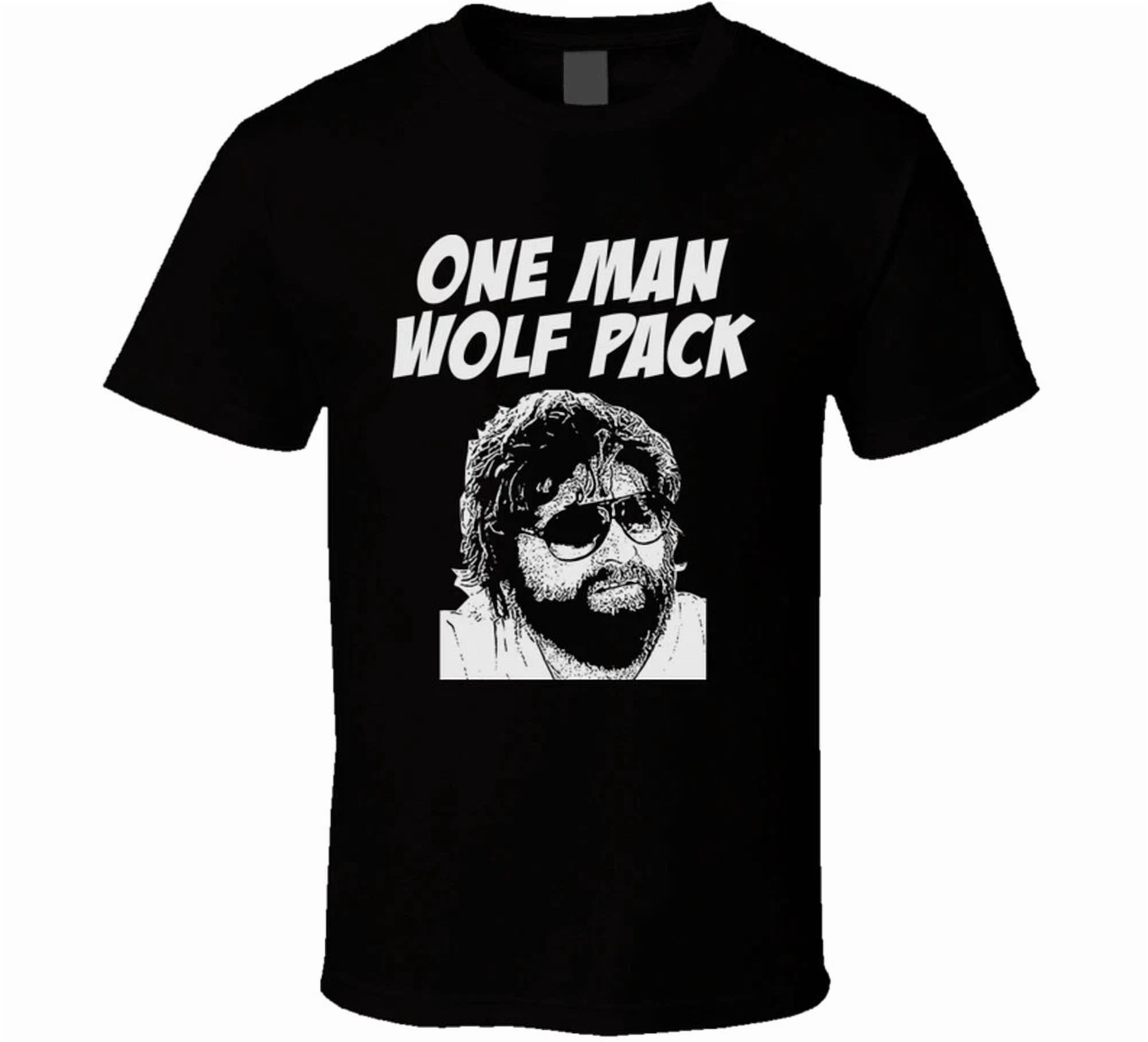 Comedy Hangover Zach Galifianakis Wolfpack Graphic Design Cotton Unisex ...