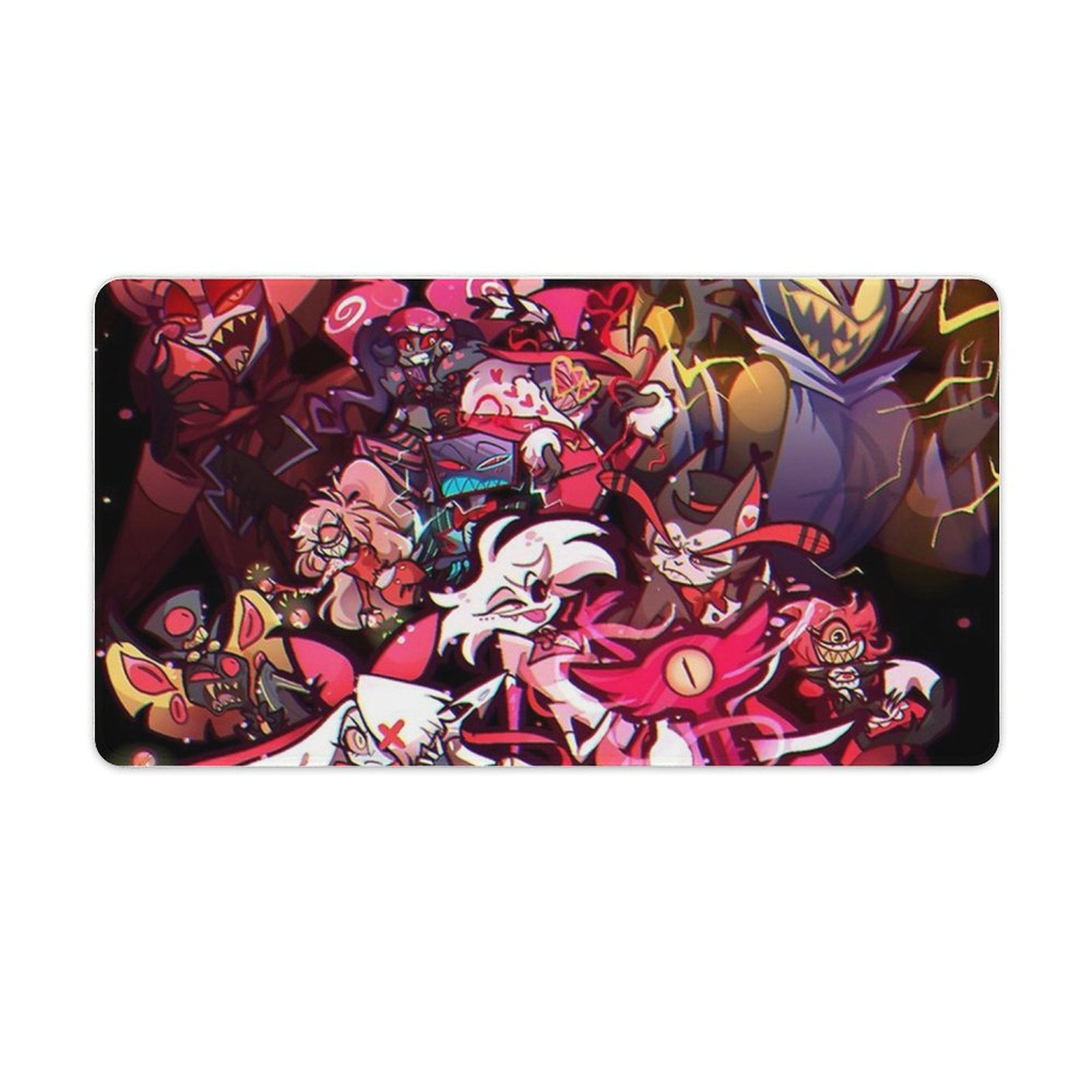 Comedy Hazbin Hotel Dance Mouse Pad No-sliped Large Mousepad Extended ...