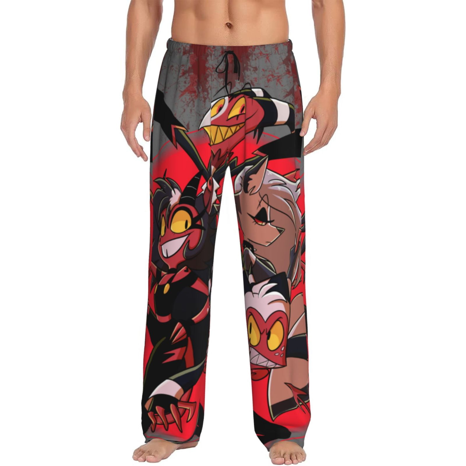Comedy Helluva Boss Men's Pajama Pants With Pockets Fashion Cozy Daily ...