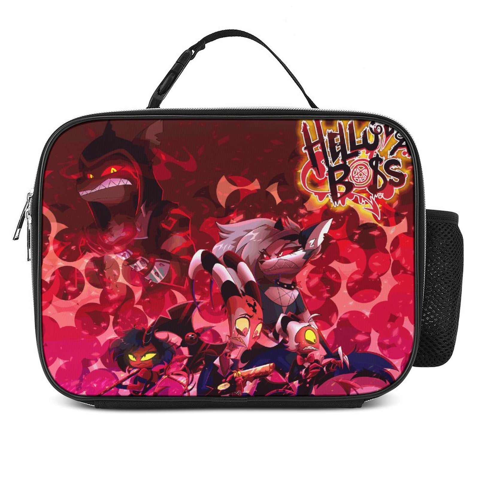 Comedy Helluva Boss Portable Lunch Bag Insulated Lunch Box Reusable ...