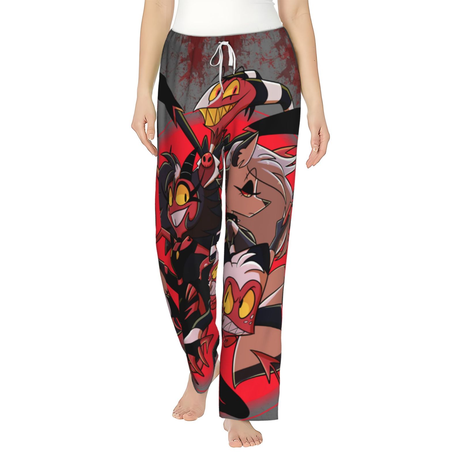 Comedy Helluva Boss Women's Pajama Pants Lounge Daily Novelty Cozy ...