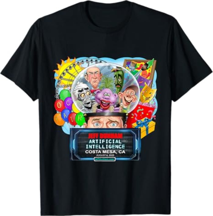 Comedy Show Costa Mesa, CA (2025) Retro Style Shirt - Walmart.com