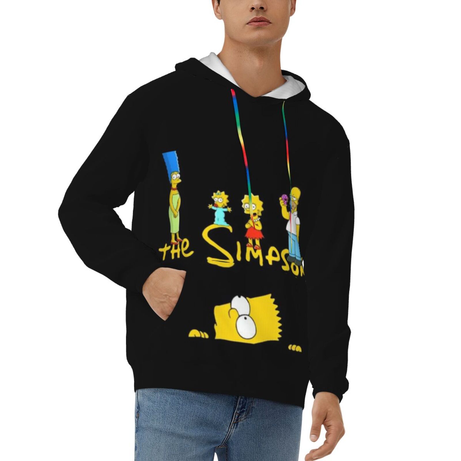 Comedy The Simpsons Fashion Hoodies For Mens Sweatshirt 3D Printing ...