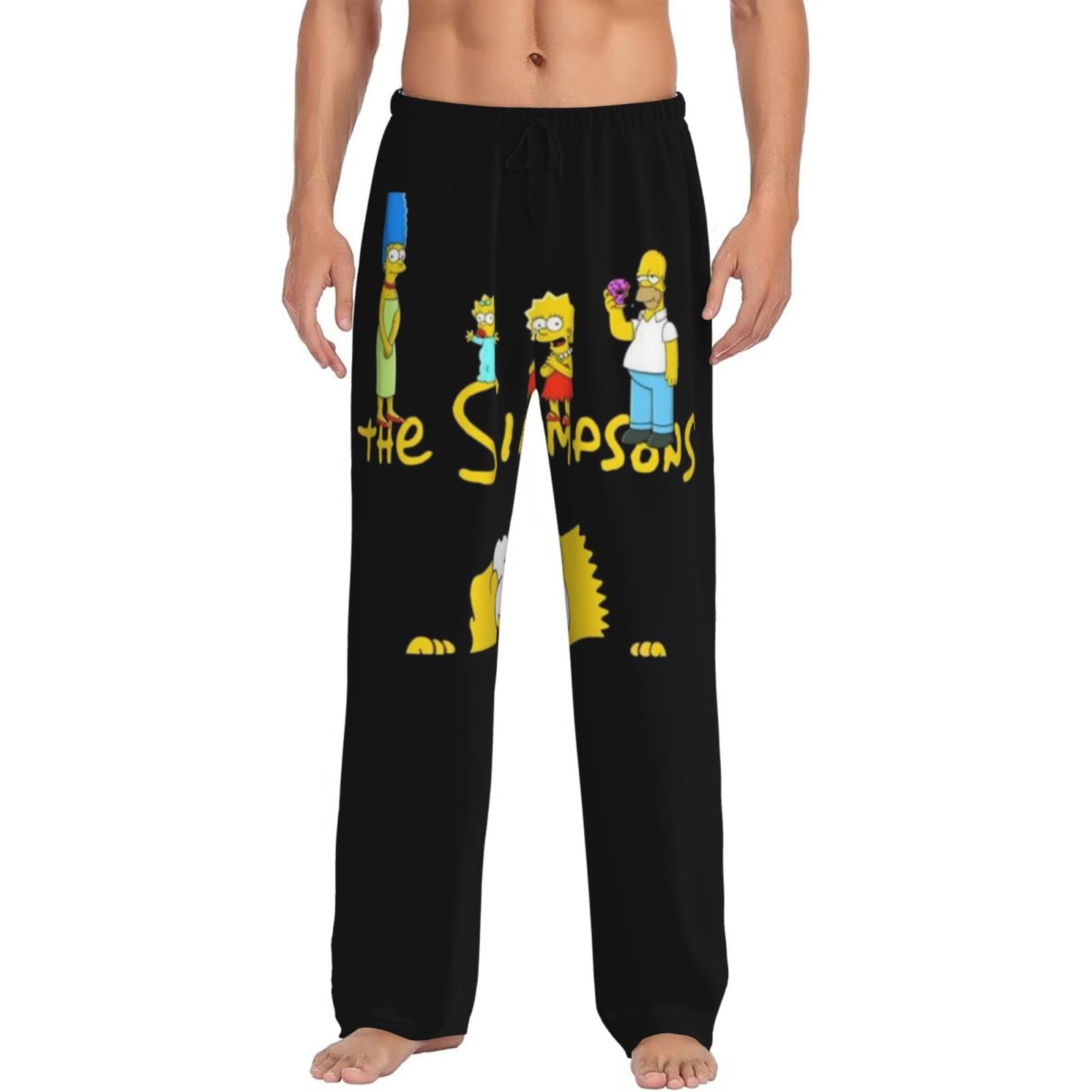 Comedy The Simpsons Men's Pajama Pants Lounge Fashion Cozy Daily ...