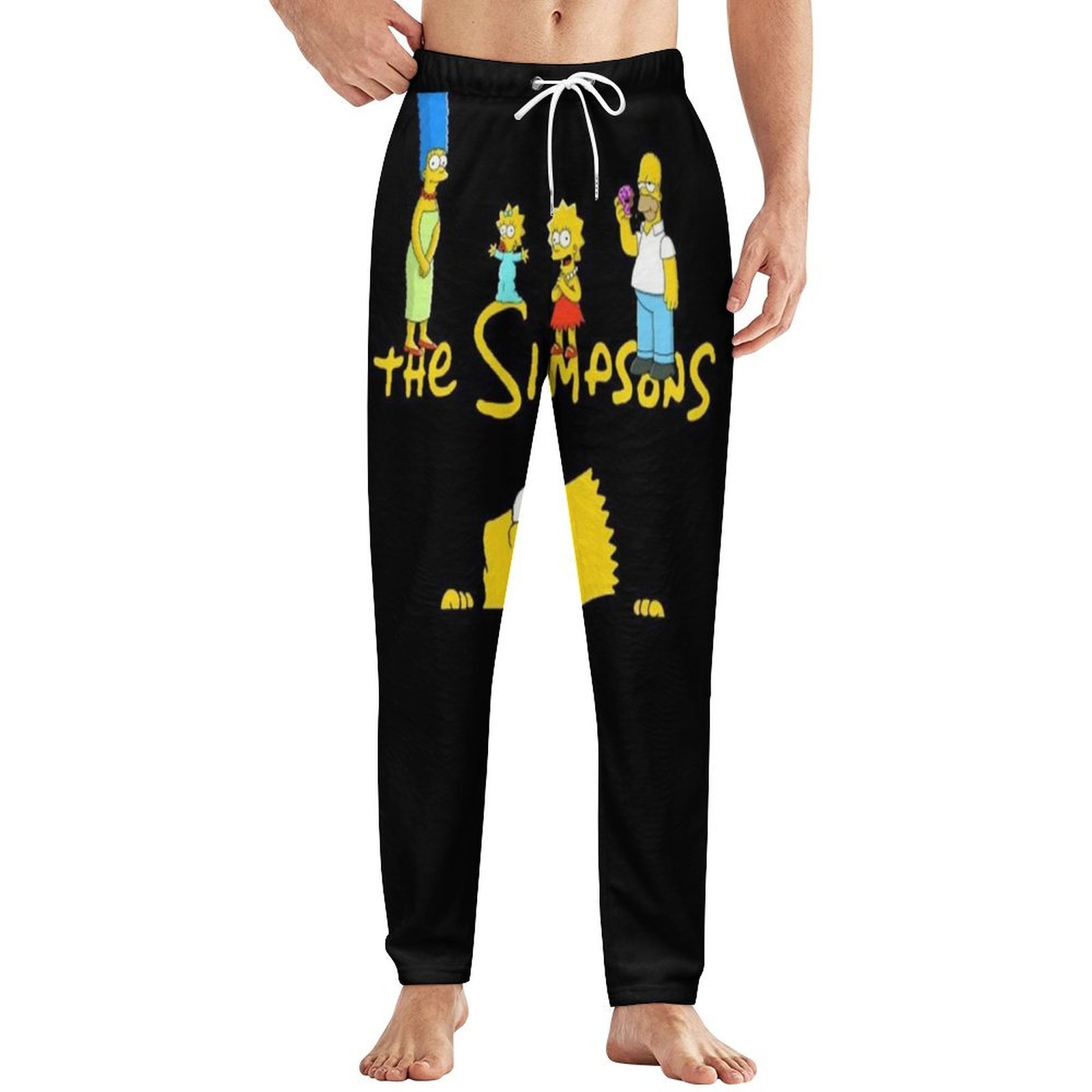 Comedy The Simpsons Plush Men's Pajama Pants Bottoms Fashion Loose ...