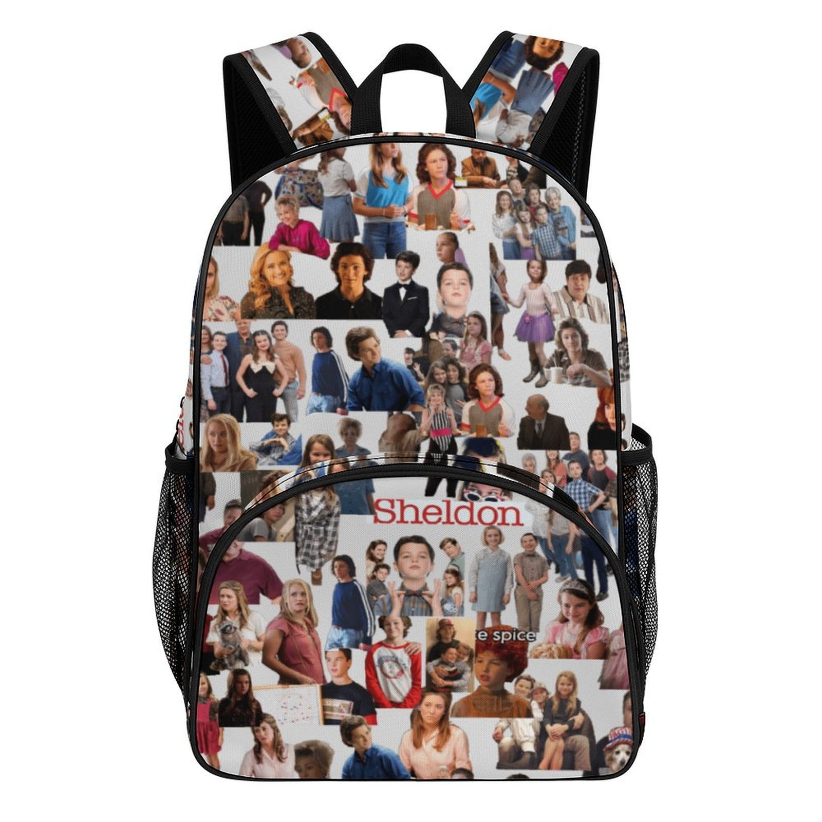 Comedy Young Sheldon Laptop Backpack Daypack Student Schoolbag Bookbag ...