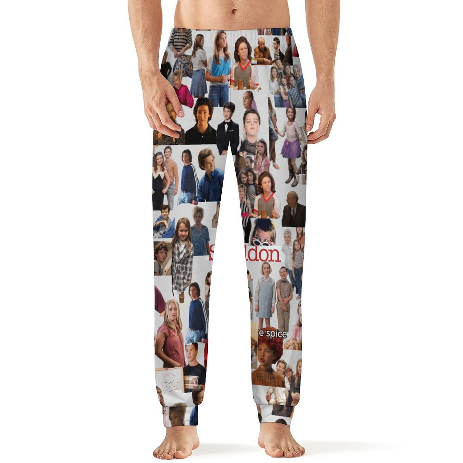 Comedy Young Sheldon Men's Pajama Pants Bottoms Fashion Daily Cozy ...