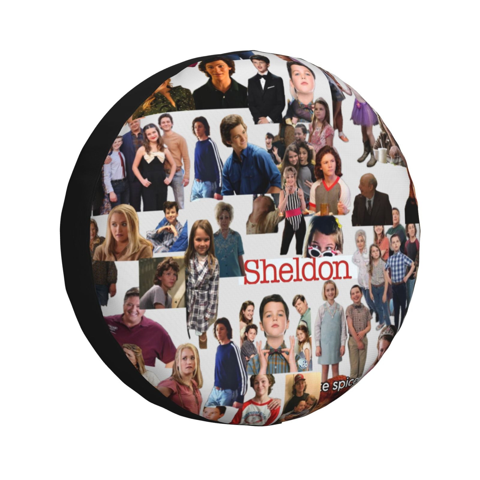 Comedy Young Sheldon Spare Tire Cover Protector Accessories Dust-Proof ...